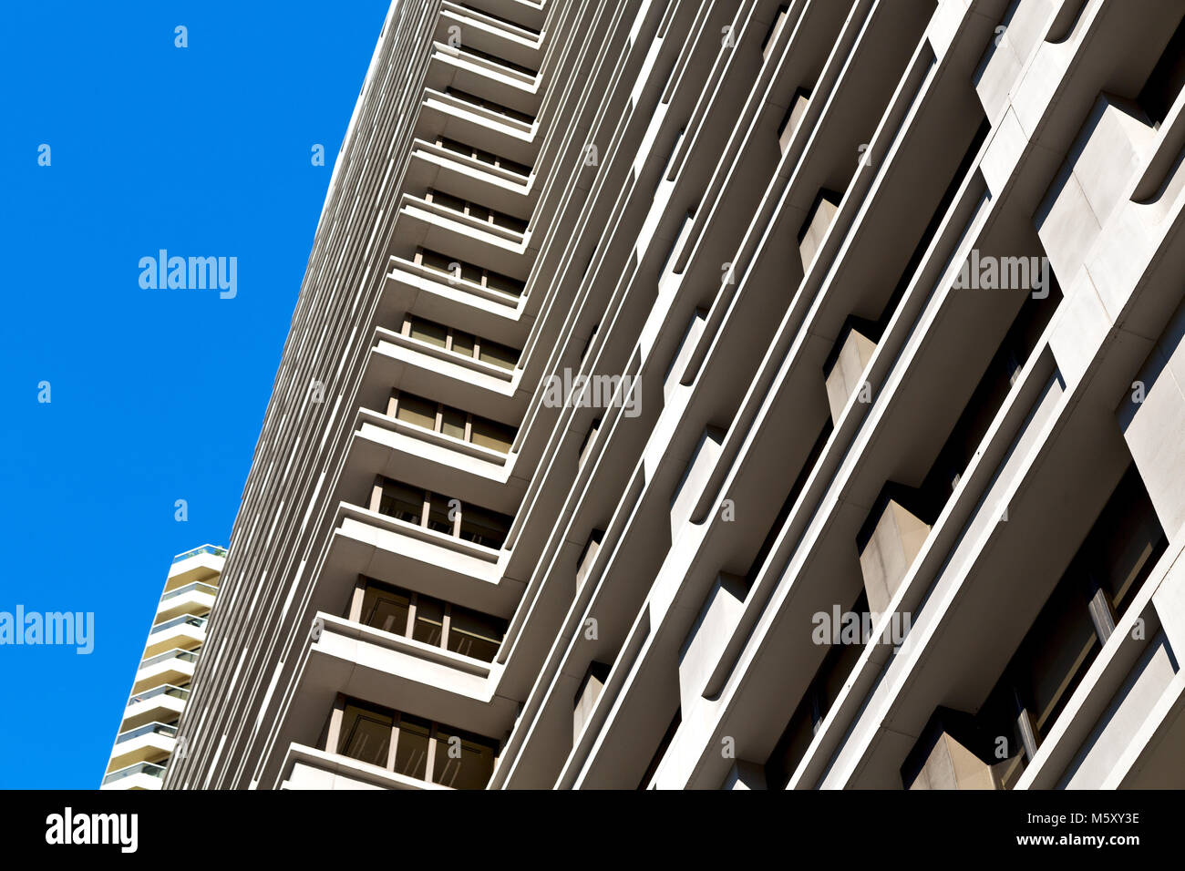 in sydney australia the skyscraper and the window terrace like abstract ...