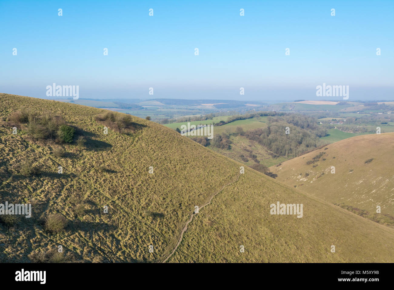 Hill slope scenery hi-res stock photography and images - Alamy