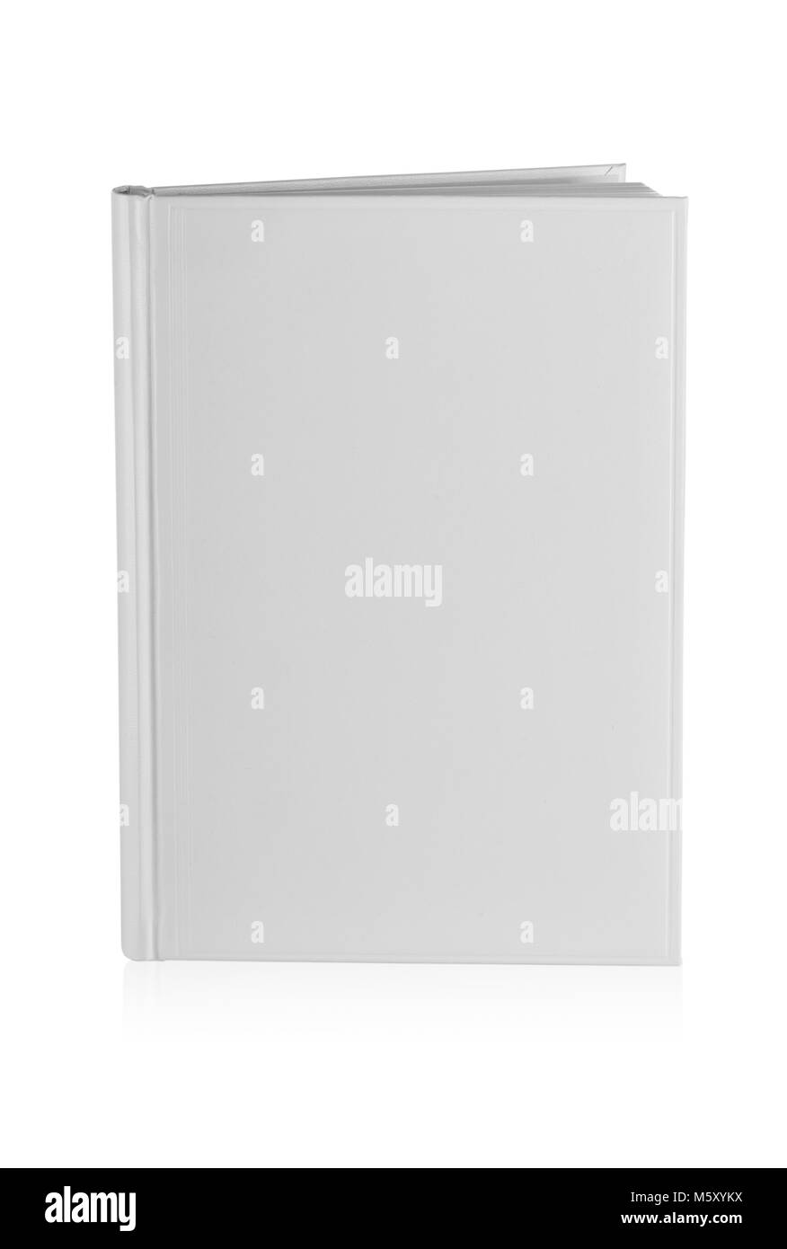 Modern white diary in leather bindings Stock Photo - Alamy