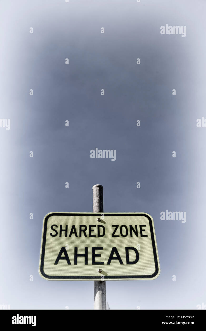 in australia the sign of shared zone ahead concept of safety in the ...