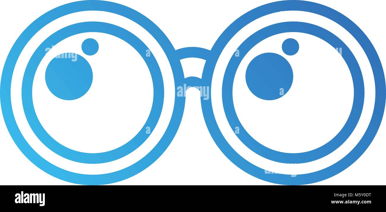 round glasses vector Stock Vector Image & Art - Alamy