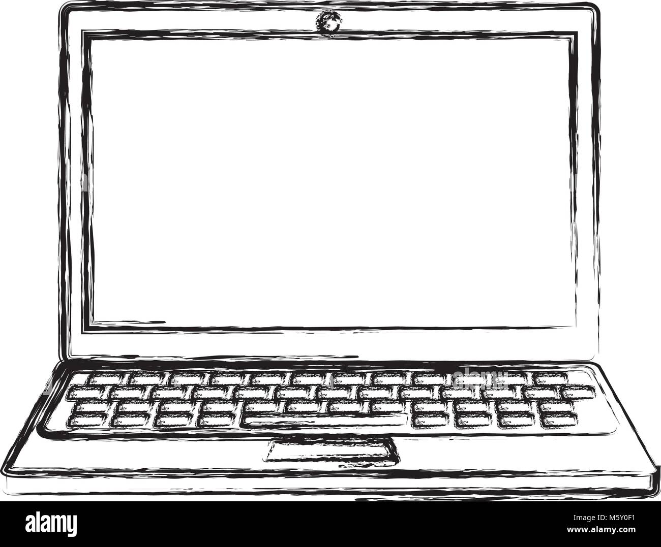 laptop computer isolated icon Stock Vector Image & Art - Alamy