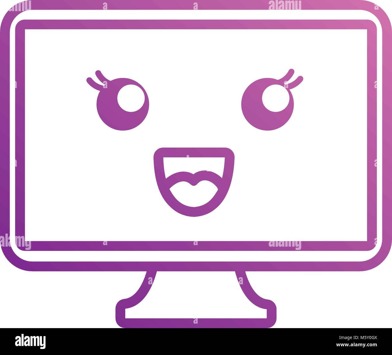 computer screen design Stock Vector Image & Art - Alamy