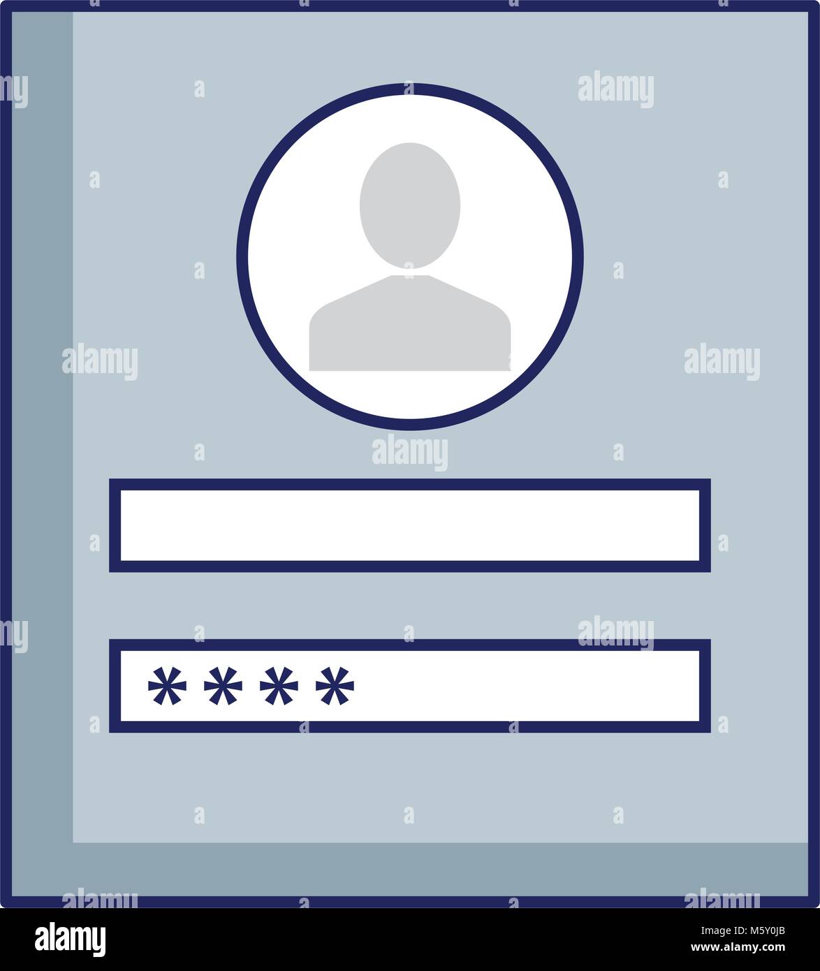 login interface access icon Stock Vector Image & Art - Alamy