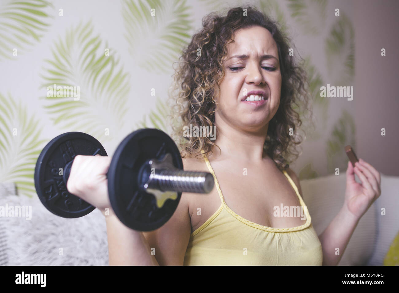 Woman exhaustion and exercise hi-res stock photography and images - Alamy