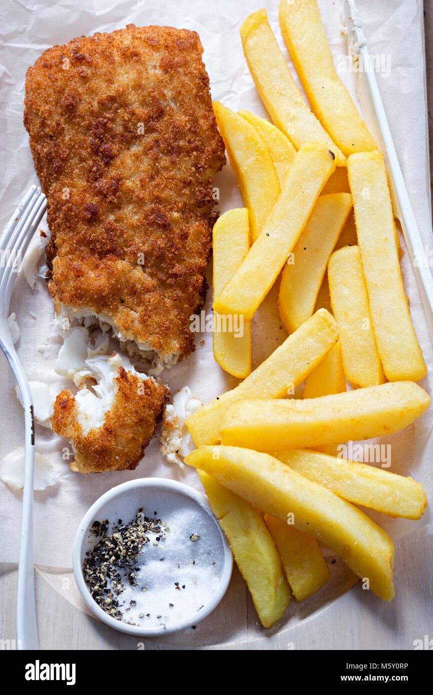 Fish Chip British High Resolution Stock Photography and Images - Alamy