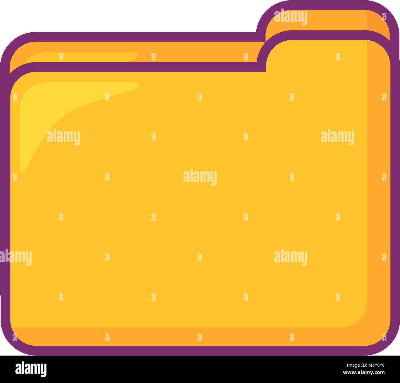 folder vector illustration Stock Vector Image & Art - Alamy