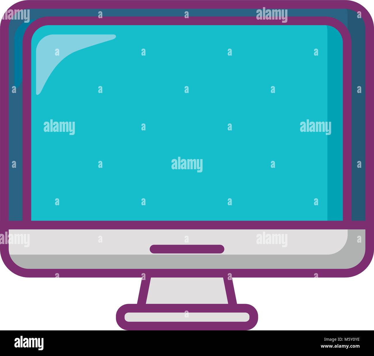 computer screen design Stock Vector Image & Art - Alamy