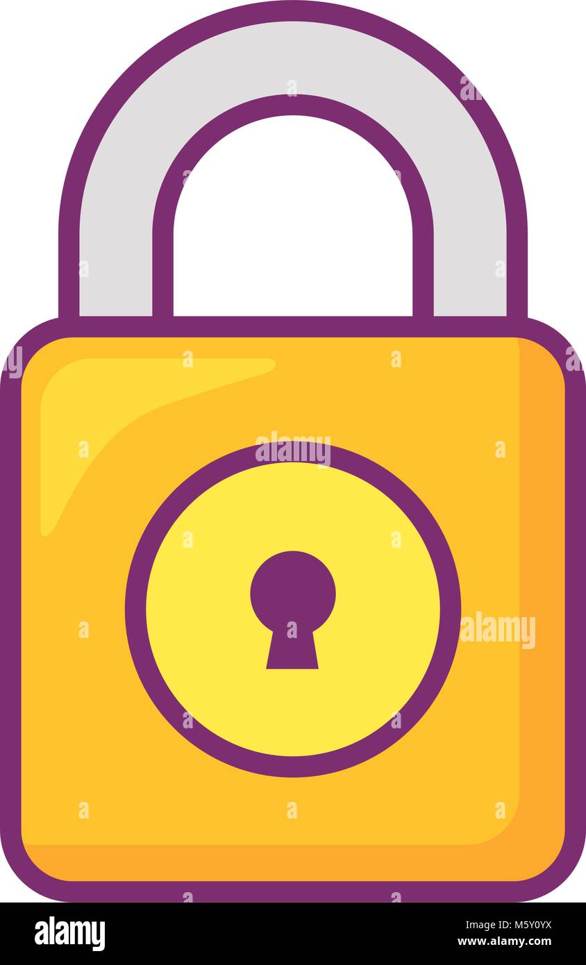padlock vector illustration Stock Vector Image & Art - Alamy