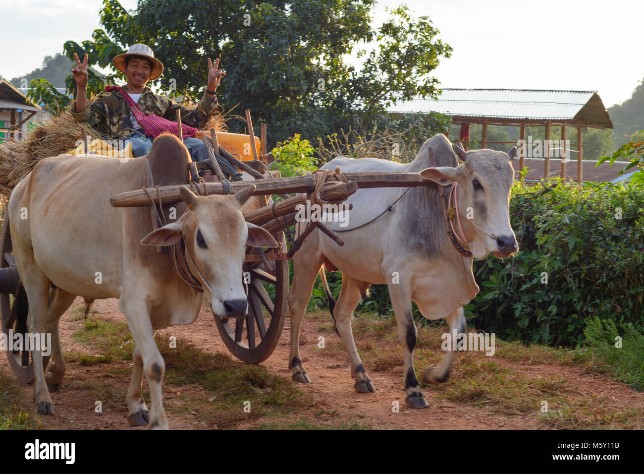 Kalaw village hi-res stock photography and images - Alamy