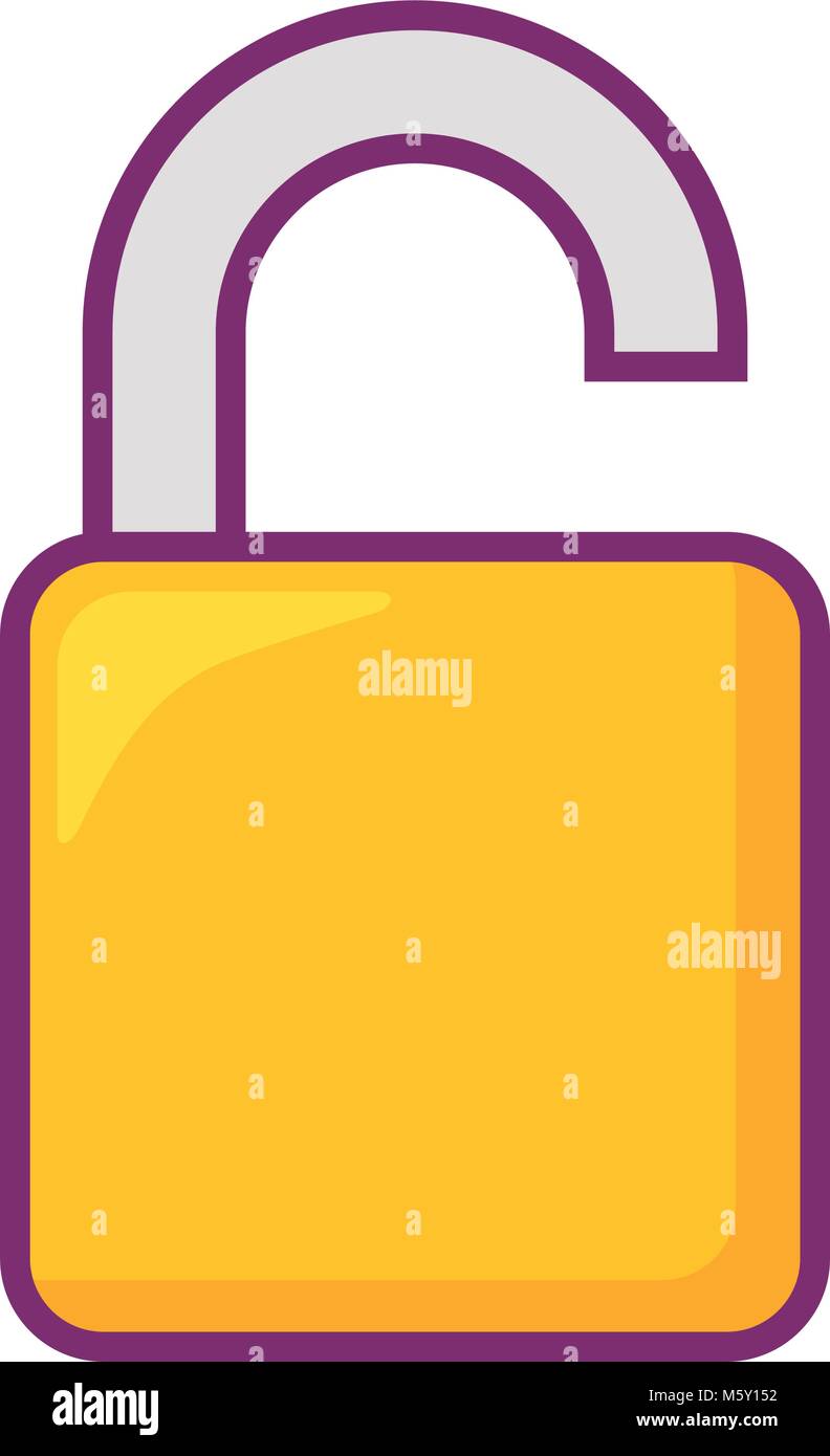 padlock vector illustration Stock Vector Image & Art - Alamy