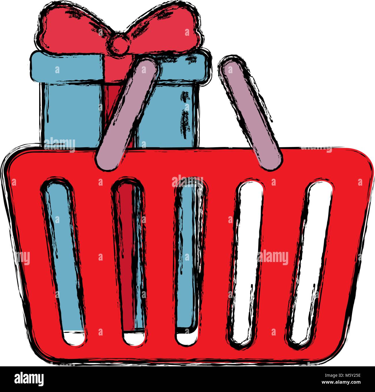 shopping basket design Stock Vector Image & Art - Alamy