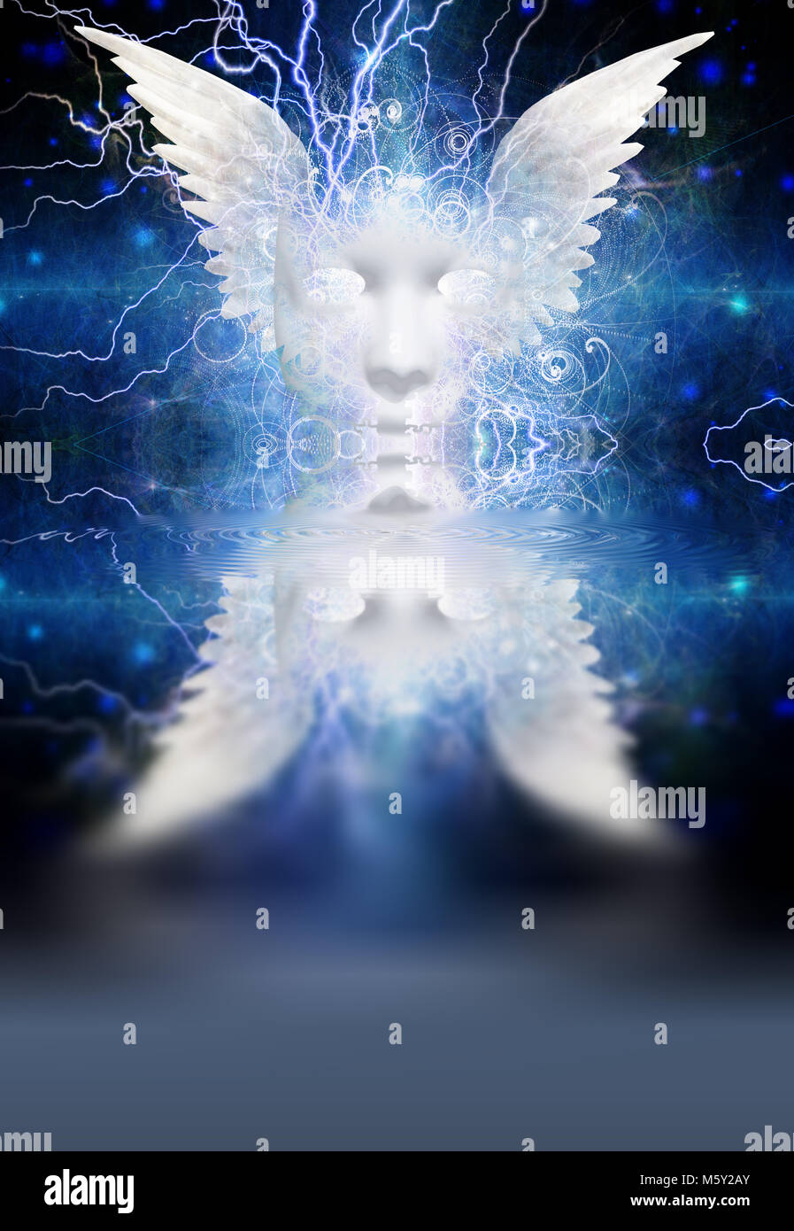 Winged mask hi-res stock photography and images - Alamy