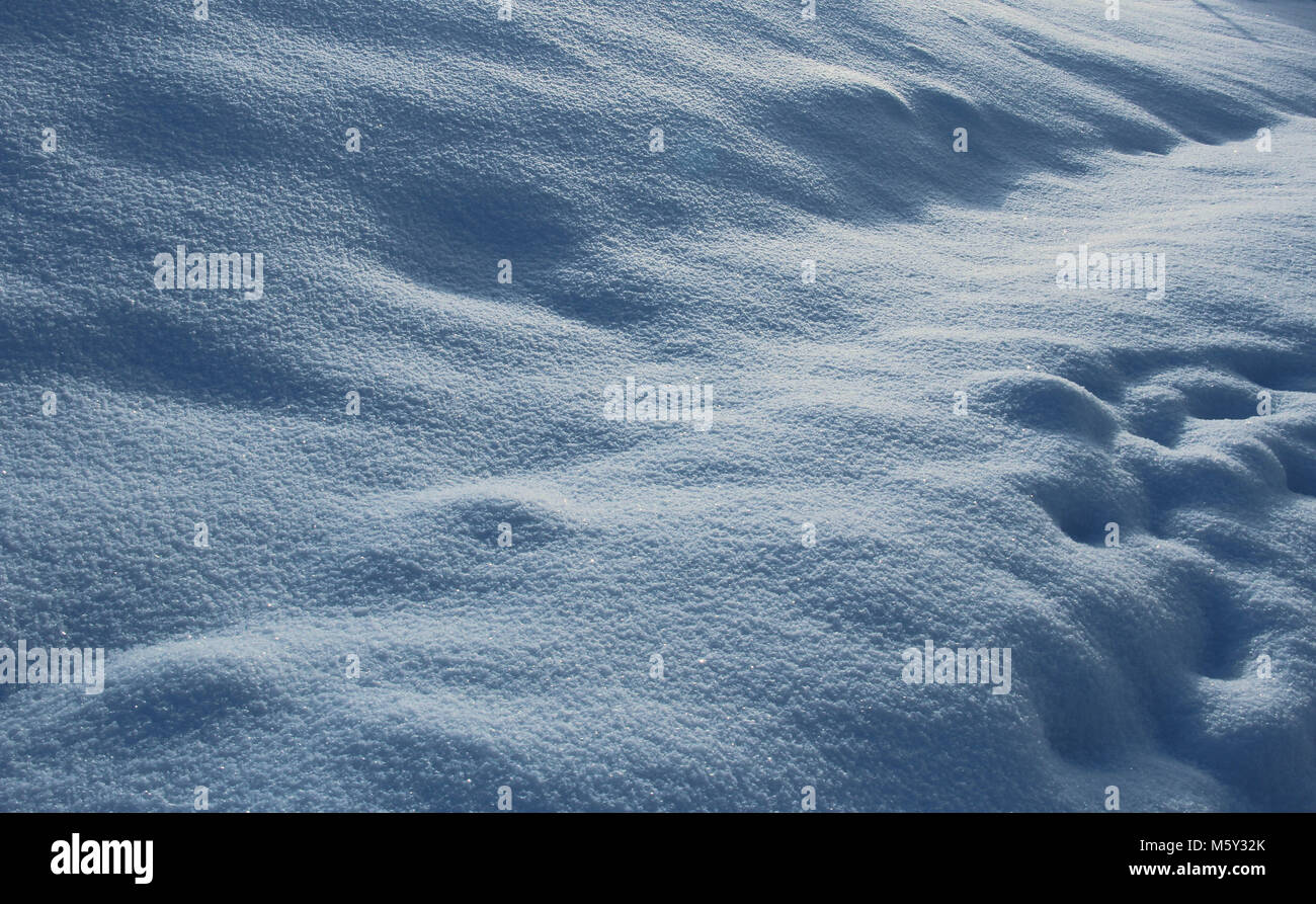 Background - snow, sunlight and shadows Stock Photo - Alamy