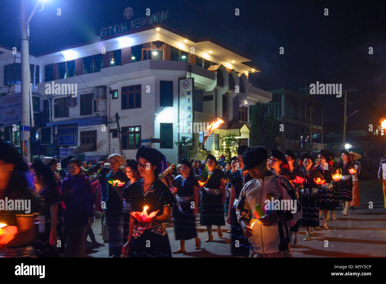 Kalaw: women at Kalaw Firework Music Festival, , Shan State, Myanmar ... Kalaw: women at Kalaw Firework Music Festival, , Shan State, Myanmar ...