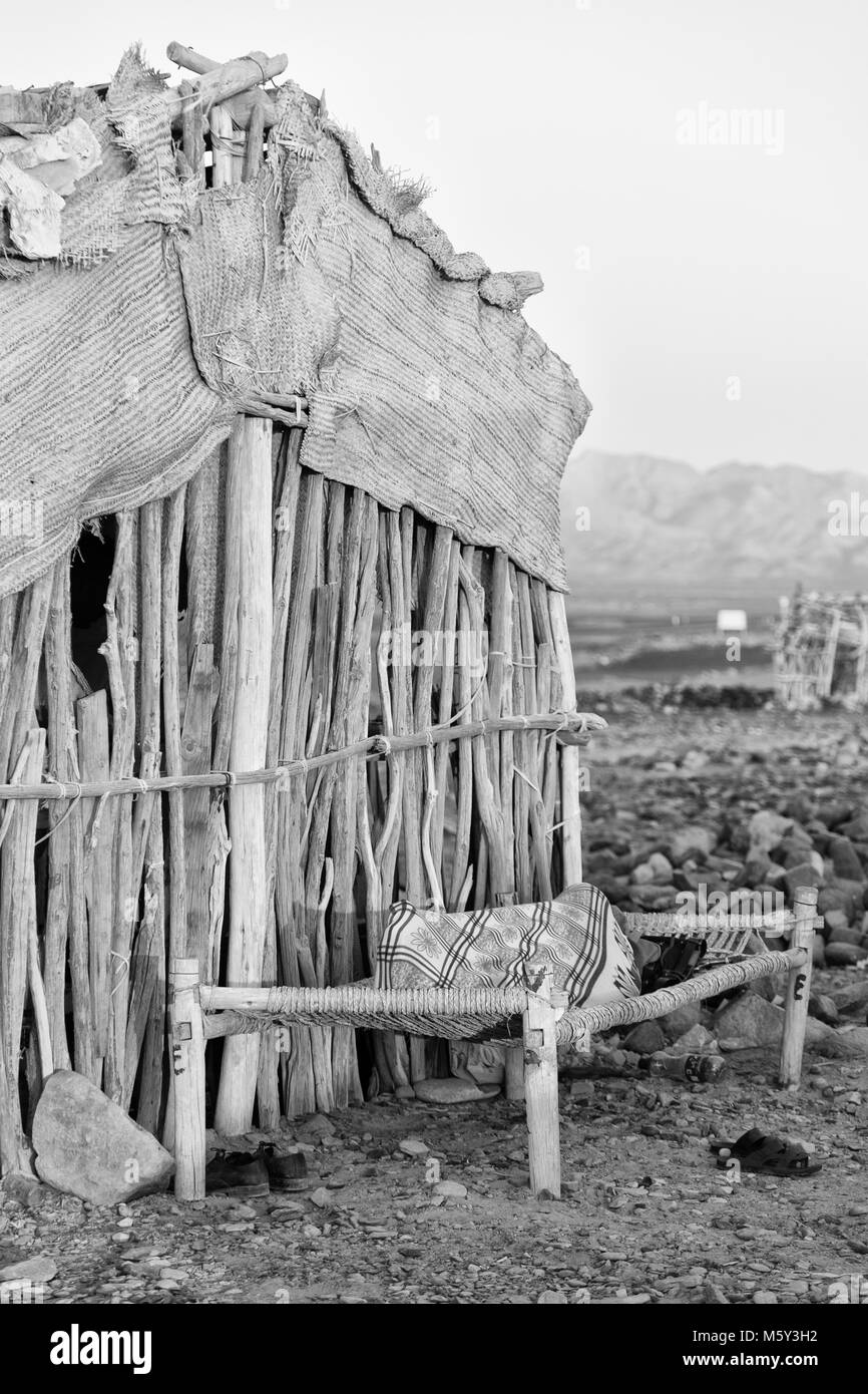 in ethiopia africa the poor house of people in the desert of stone ...
