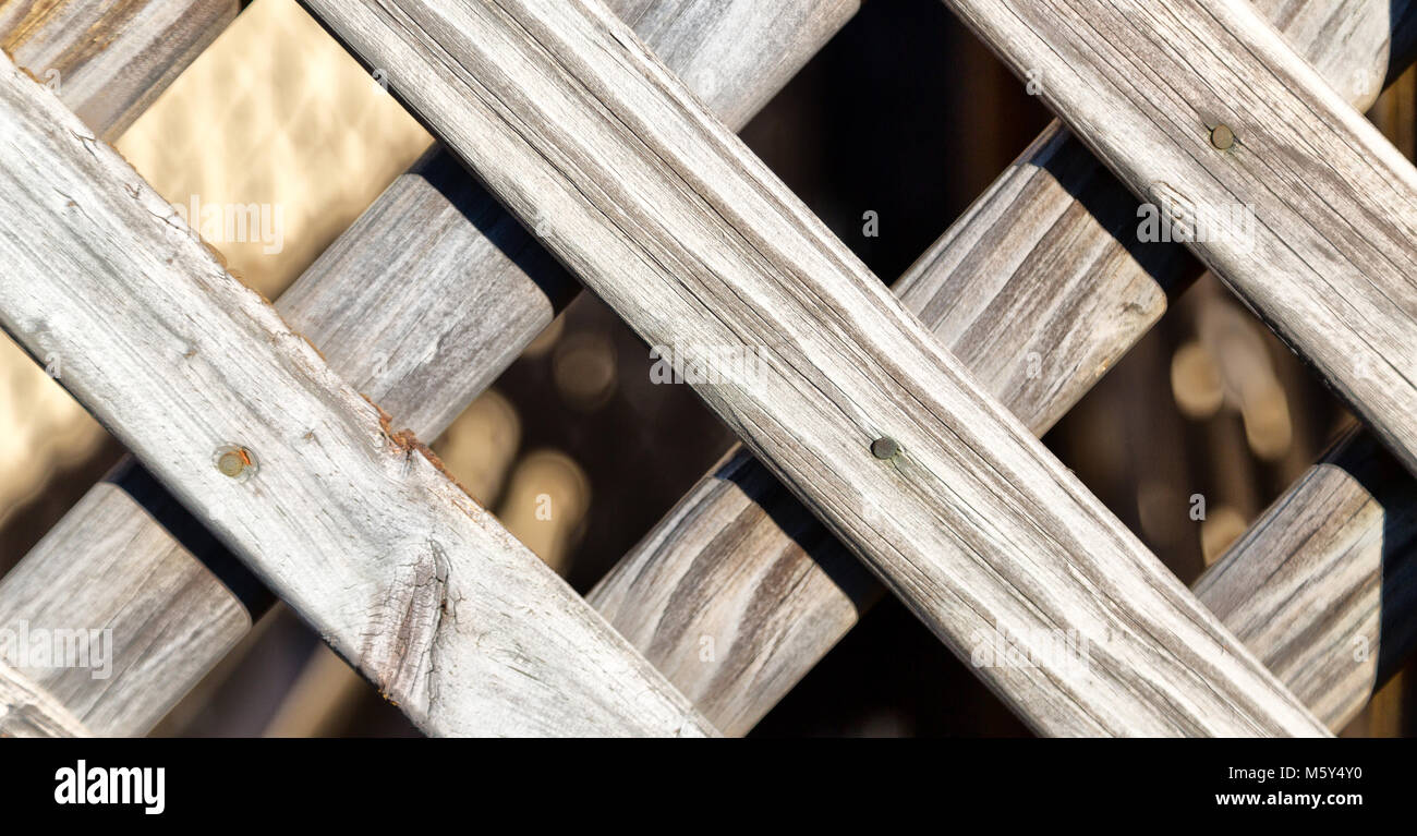 abstract texture background of a grid wood surface and shadow Stock ...
