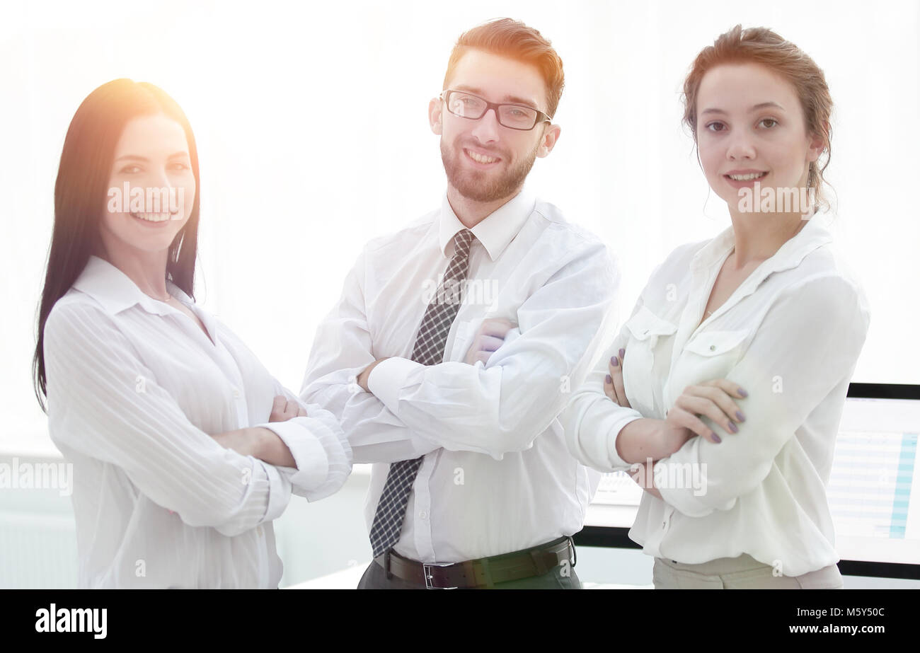 portrait of young successful business people Stock Photo - Alamy