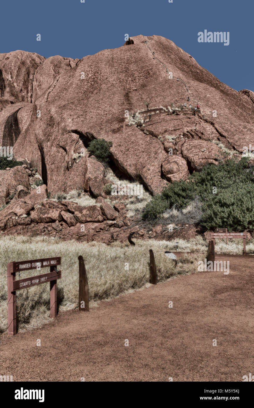 in australia the outback nature wild and the sacred mountain for the ...