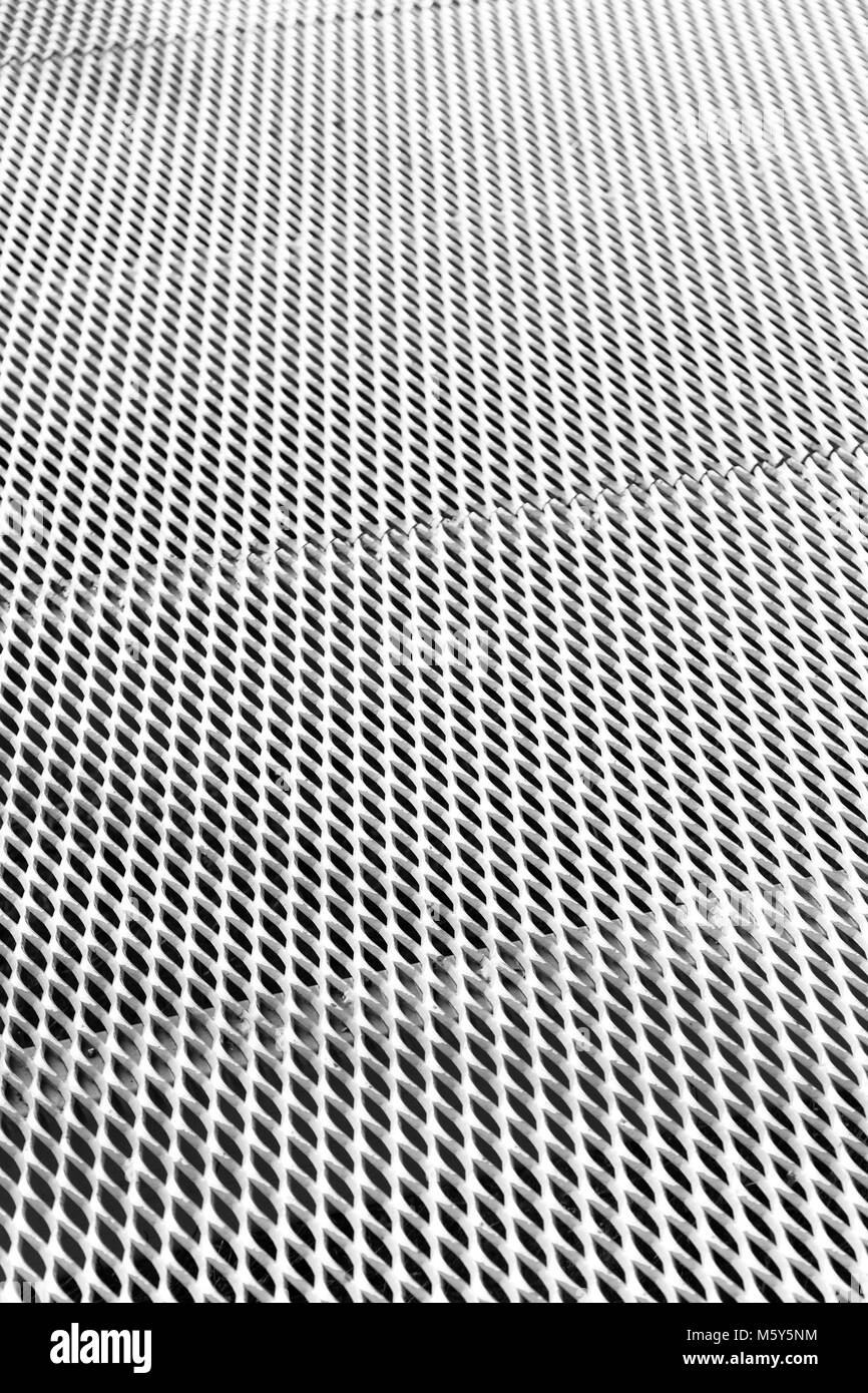 abstract texture background of a grid metal surface and shadow Stock ...