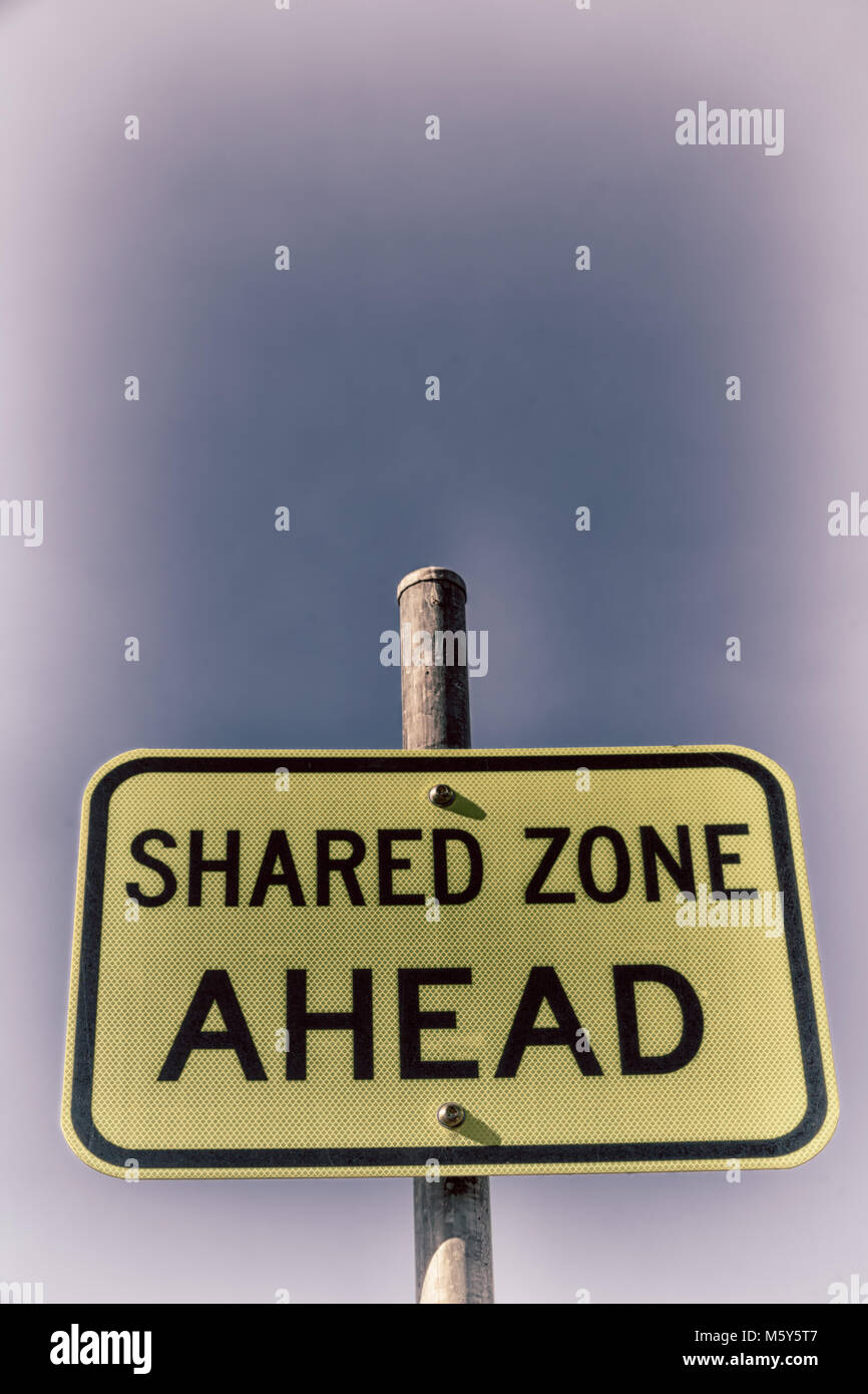 in australia the sign of shared zone ahead concept of safety in the ...