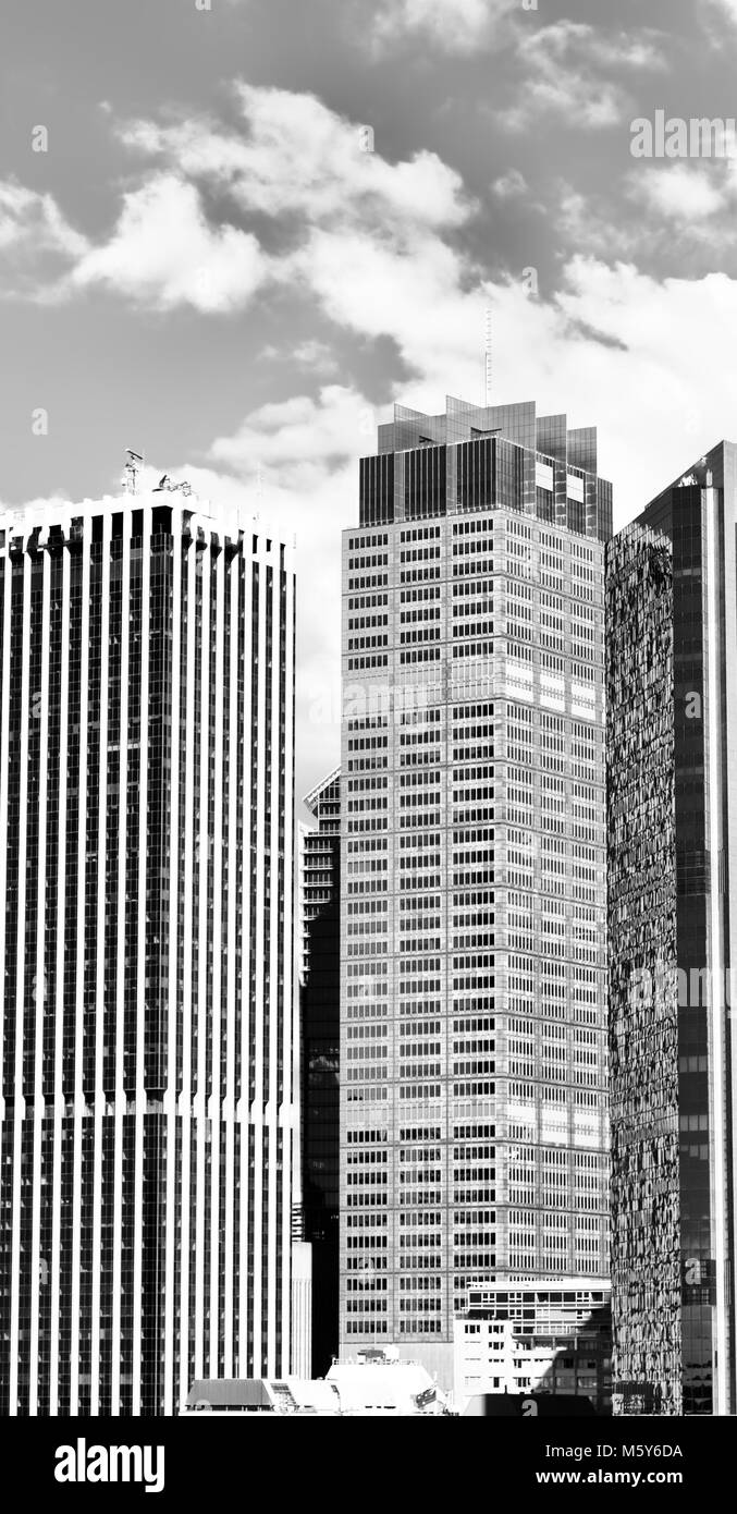 in australia sydney near the skyscraper steel metal structure and cloud ...