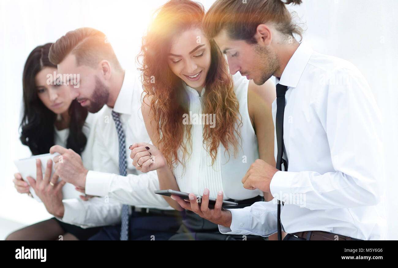connection corporate digital devices Stock Photo - Alamy