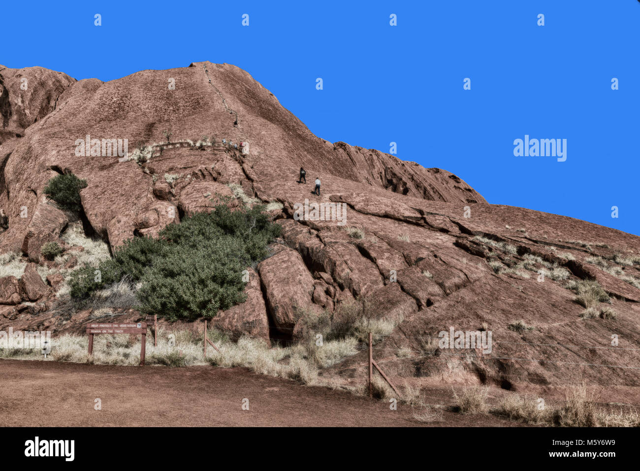 in australia the outback nature wild and the sacred mountain for the ...