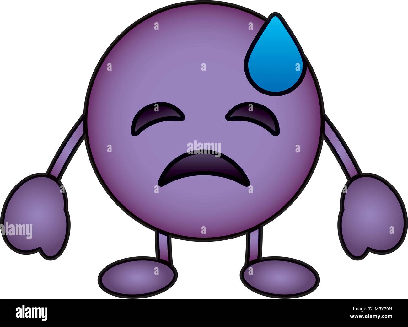 Puddle emoticon hi-res stock photography and images - Alamy