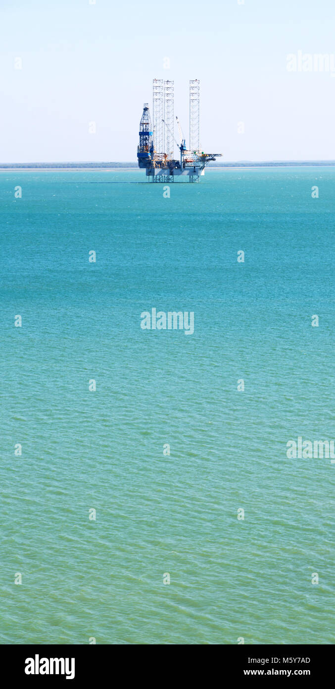 in australia the concept of industrial with an off shore platform in ...