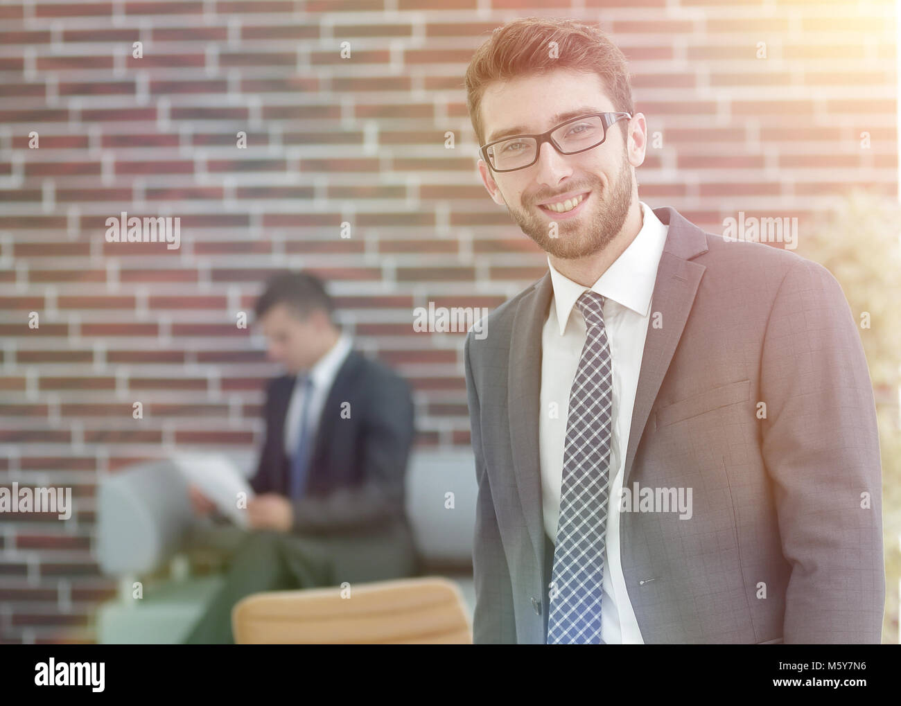 portrait of a lawyer in a personal office Stock Photo - Alamy