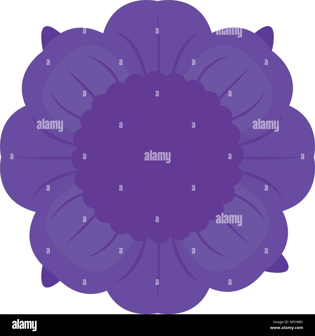 Isolated flower icon Stock Vector Image & Art - Alamy