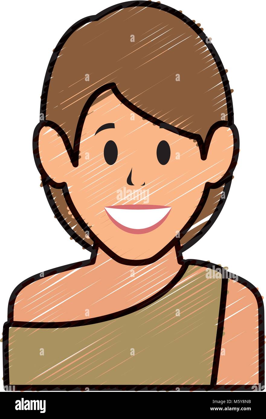 beautiful woman avatar character Stock Vector Image & Art - Alamy