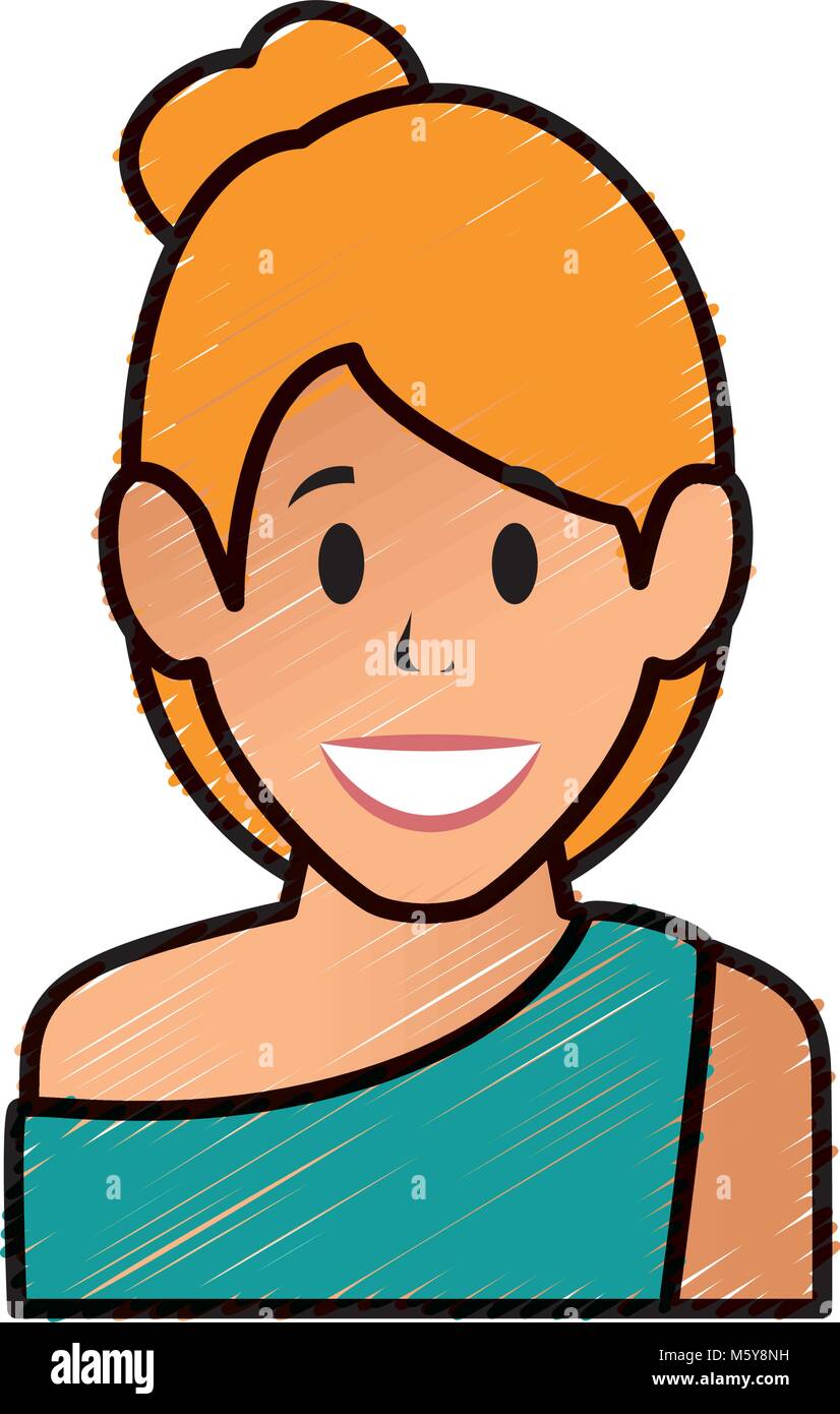 beautiful woman avatar character Stock Vector Image & Art - Alamy