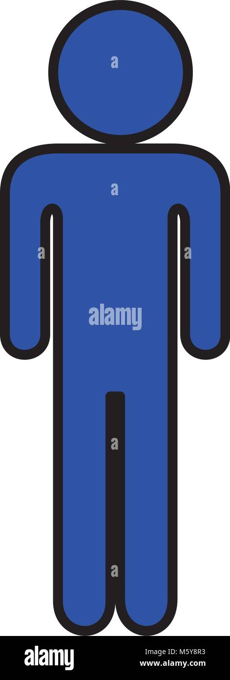 human figure silhouette icon Stock Vector Image & Art - Alamy