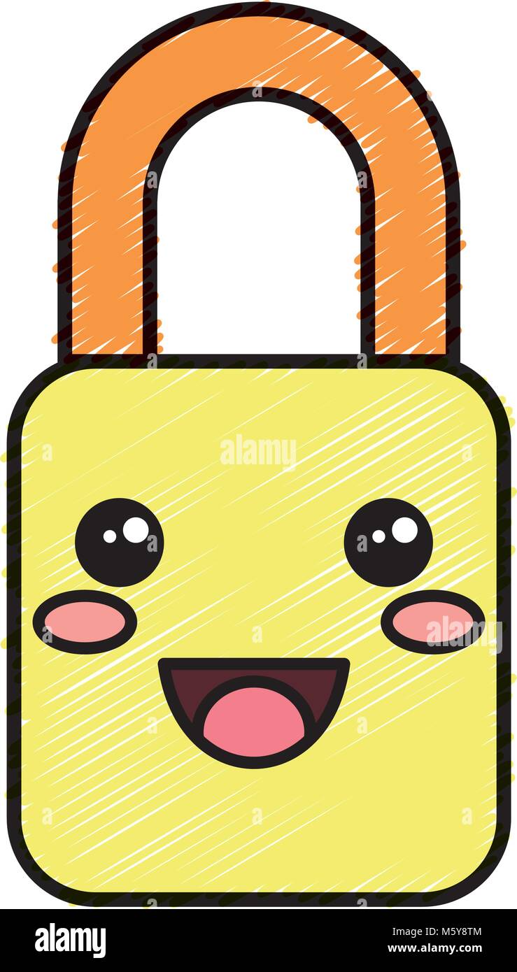 Padlock emoticon hi-res stock photography and images - Alamy