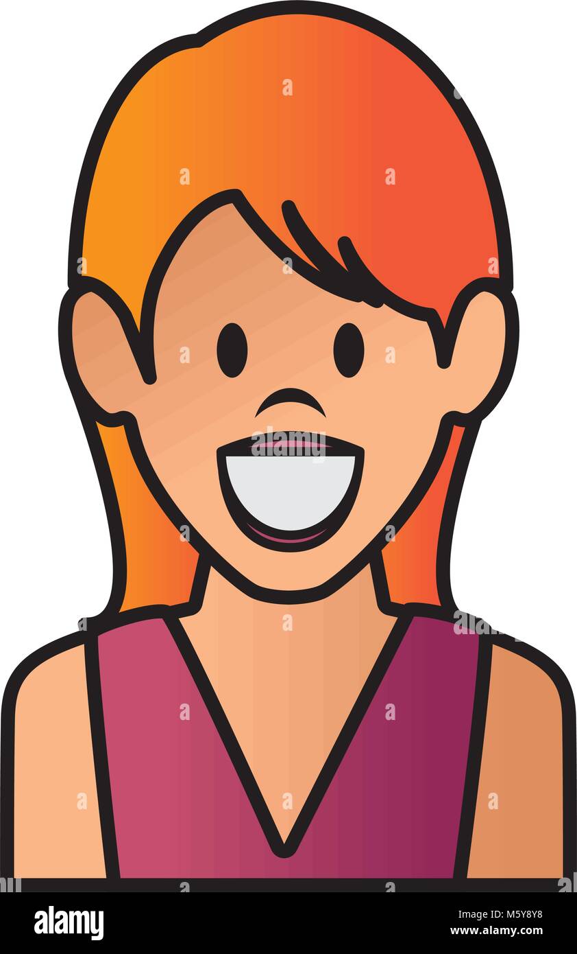 beautiful woman avatar character Stock Vector Image & Art - Alamy