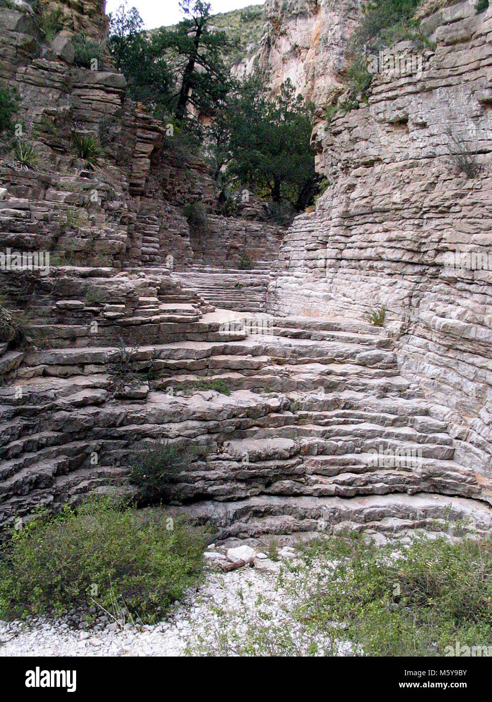 Devil's Hall Staircase Stock Photo - Alamy