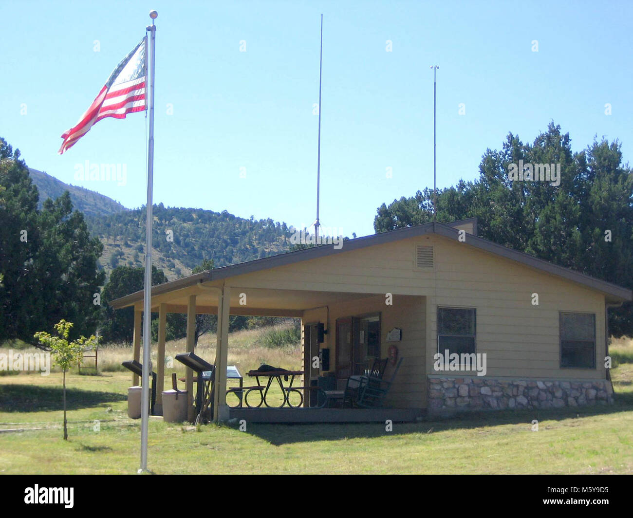 Dog Canyon Ranger Station Stock Photo - Alamy