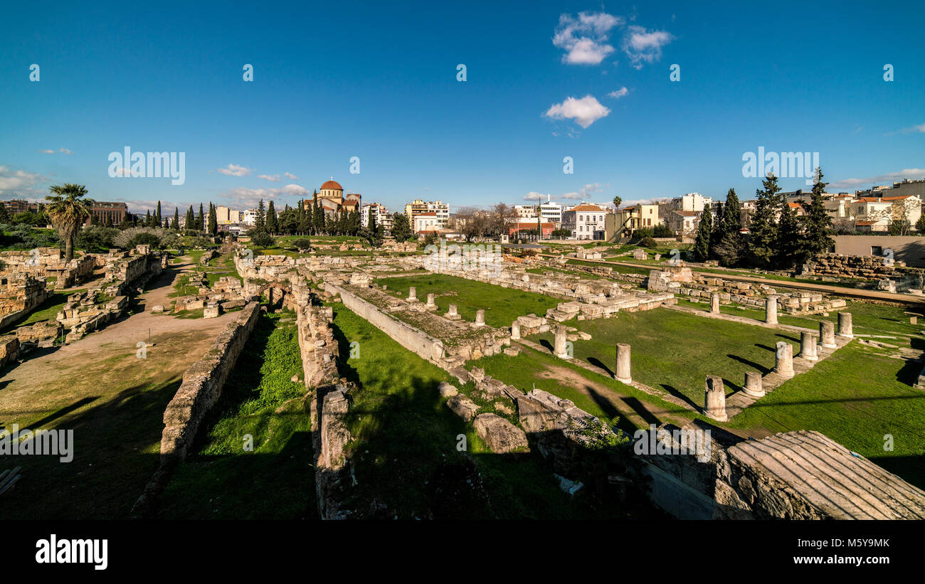Kerameikos, Ancient Cemetery of Athens, Greece Stock Photo - Alamy