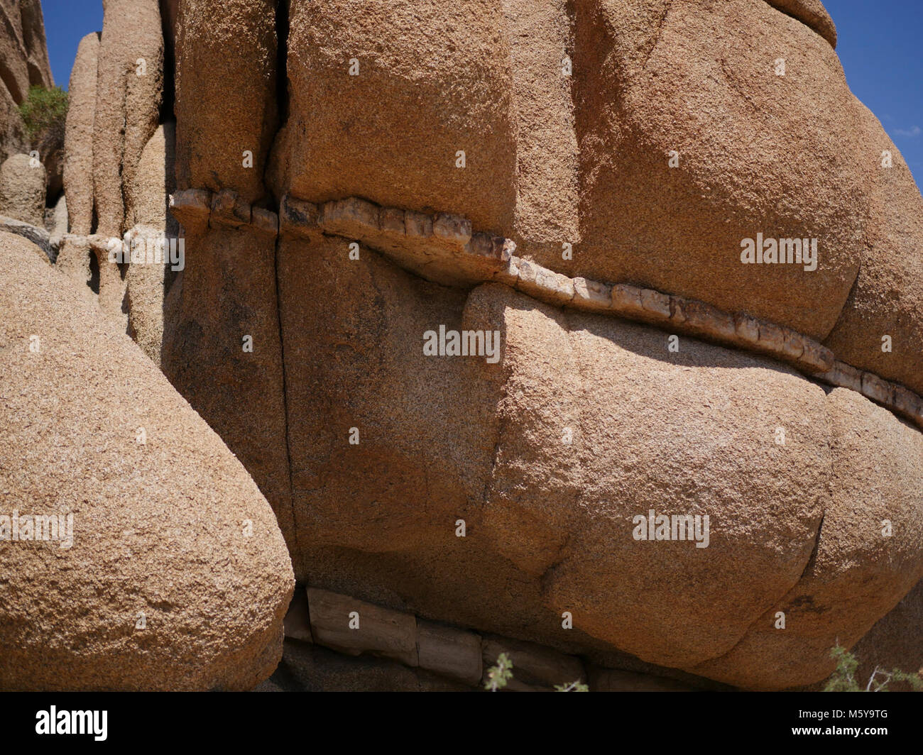 Geologic formations at Skull Rock Stock Photo - Alamy