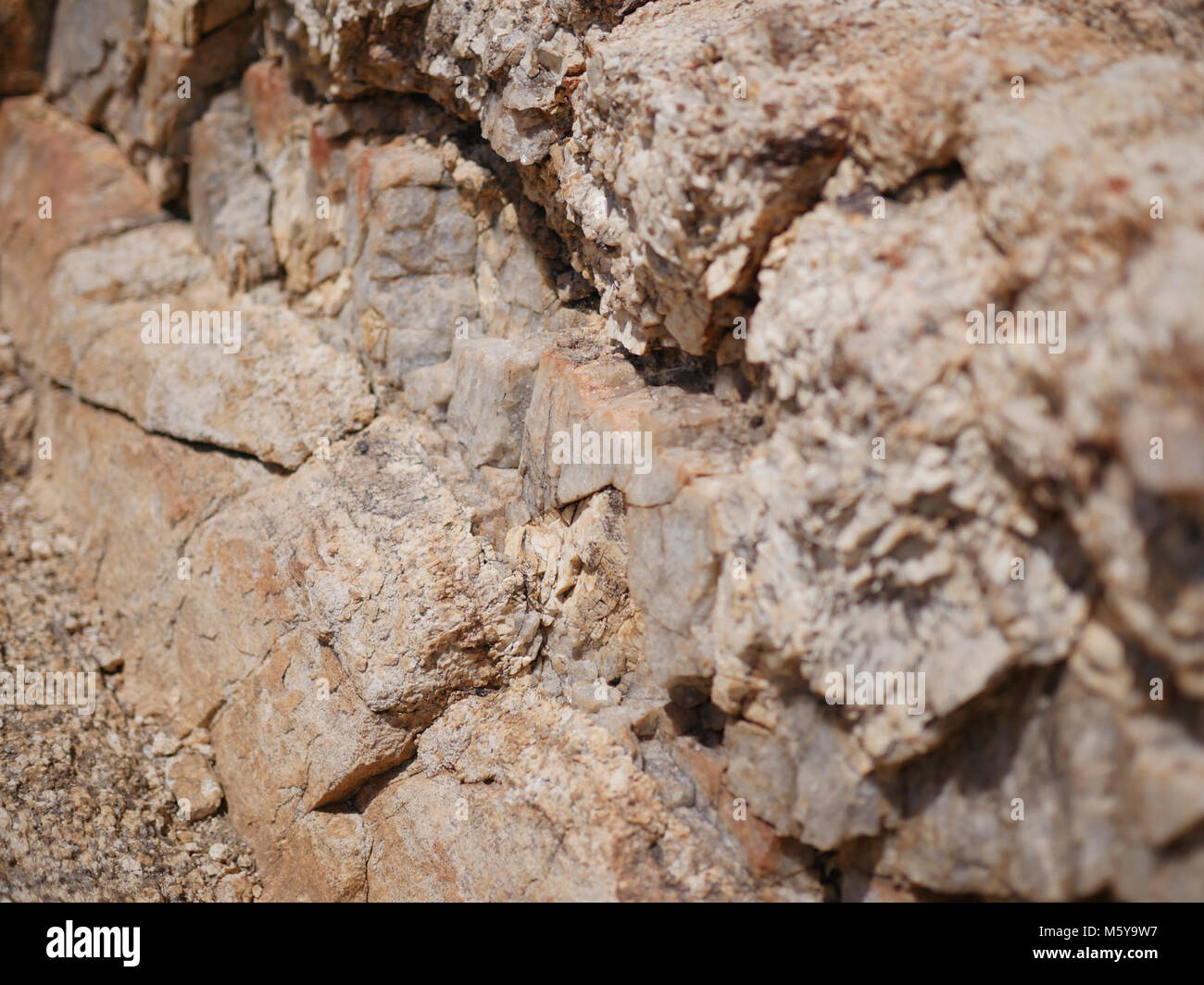 Geologic formations at Skull Rock Stock Photo - Alamy