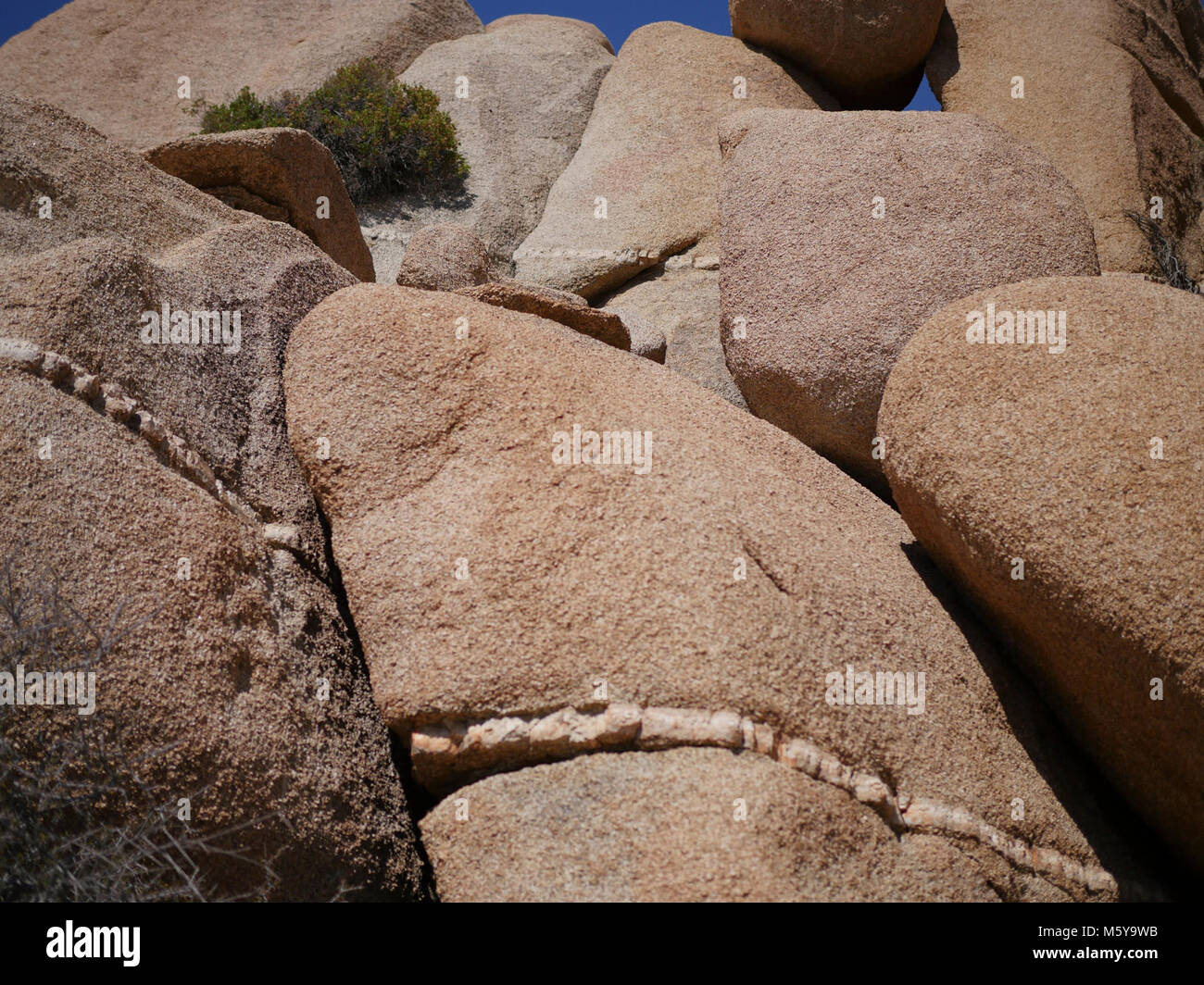 Geologic formations at Skull Rock Stock Photo - Alamy
