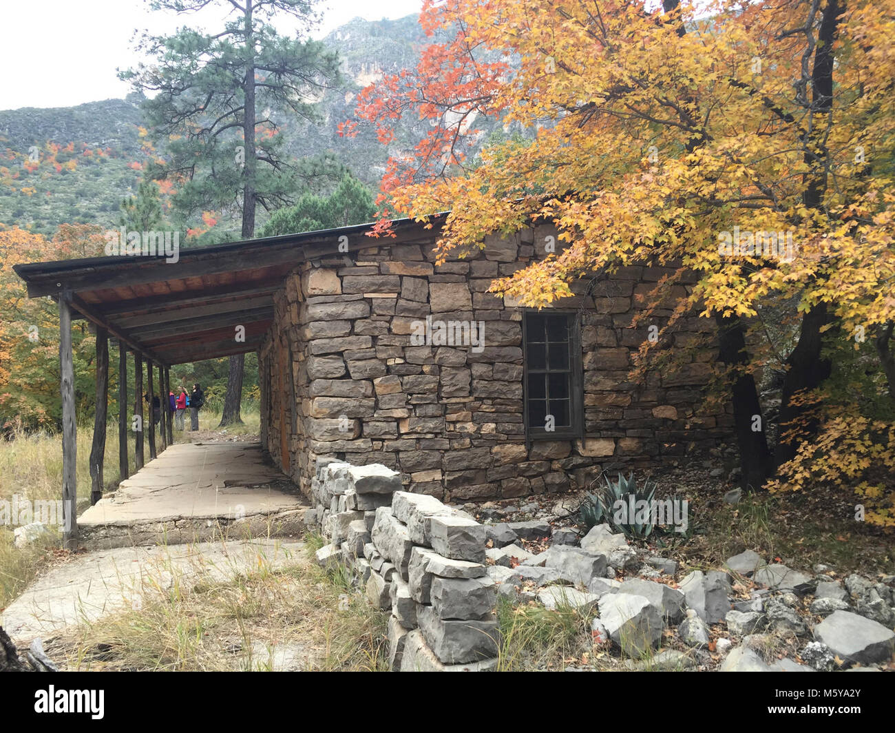 Hunter Line Cabin Stock Photo - Alamy