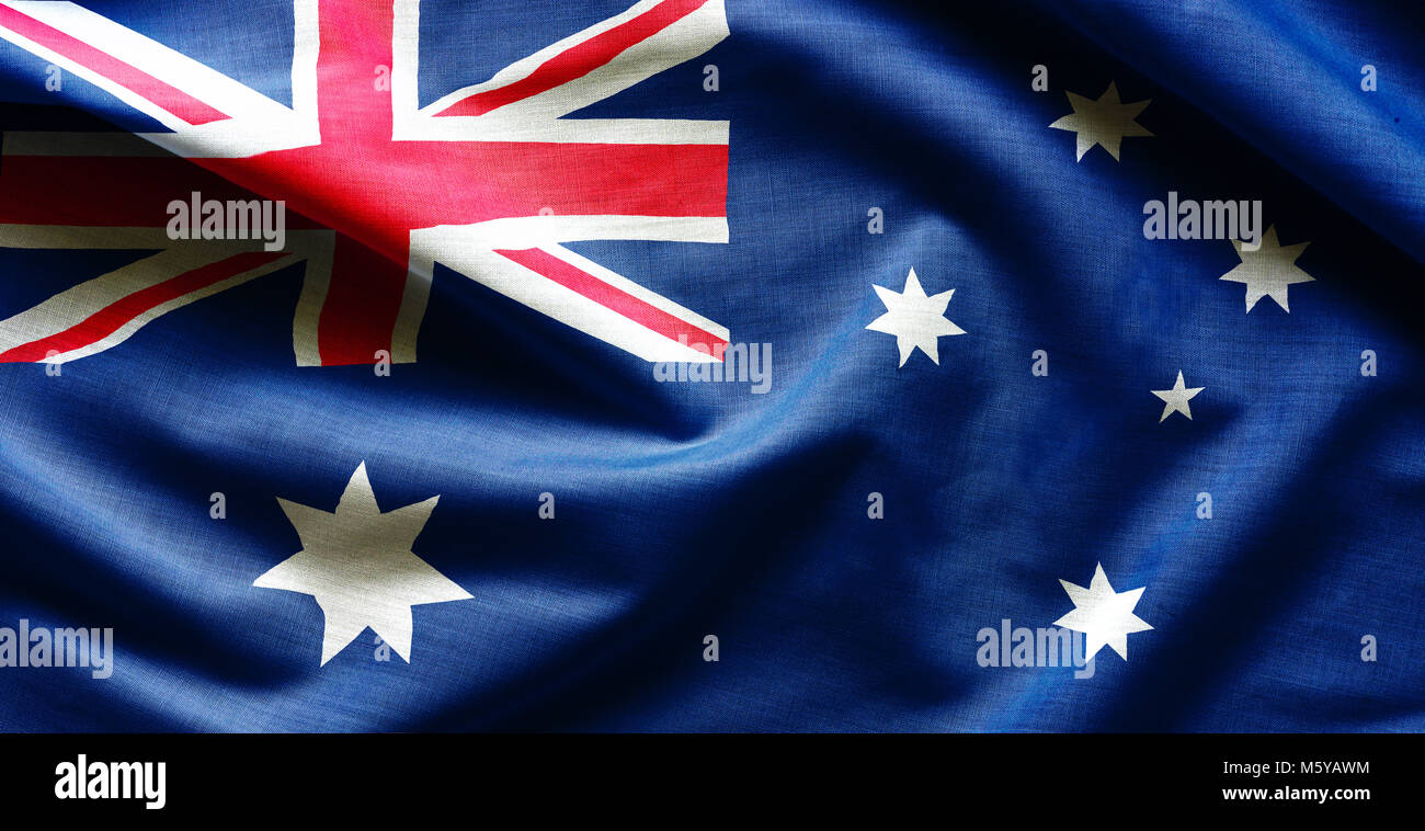 Australia background flag texture hi-res stock photography and images ...