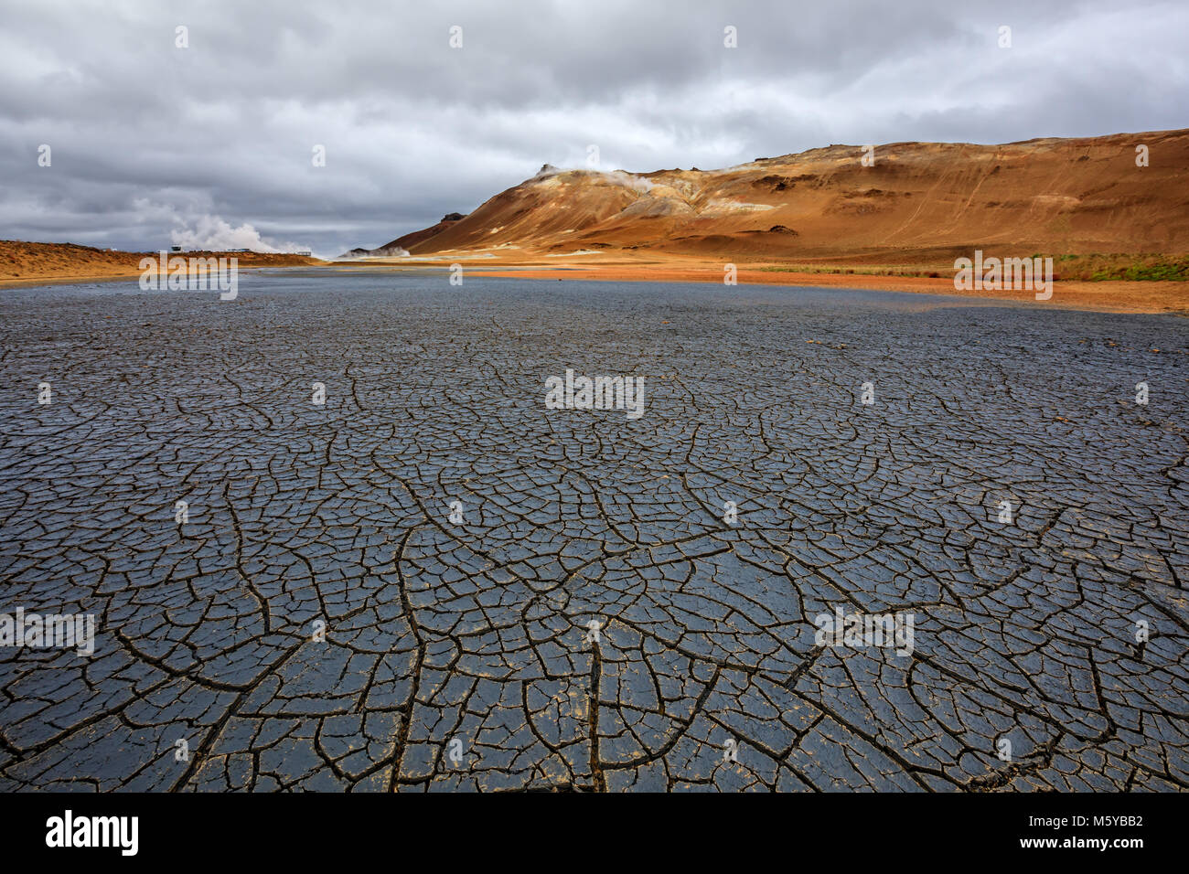 Hverir mud pits hi-res stock photography and images - Alamy