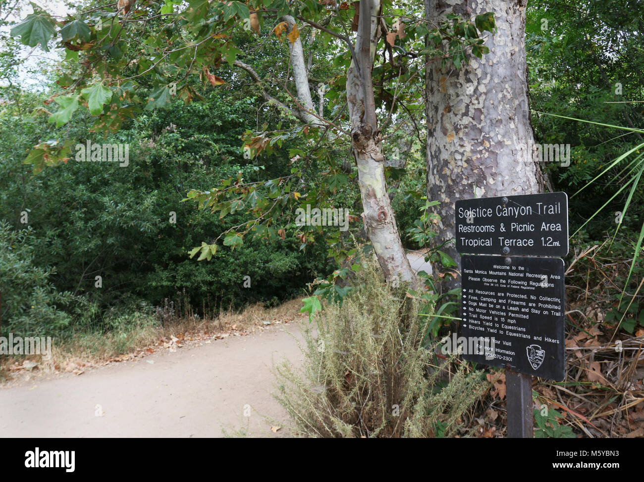 Solstice canyon santa monica hi-res stock photography and images - Alamy