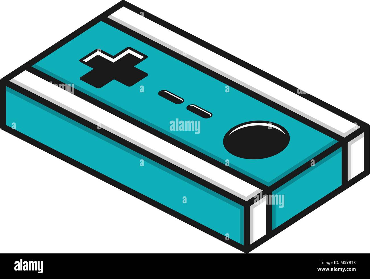 video game joystick console theme logo template vector Stock Vector ...