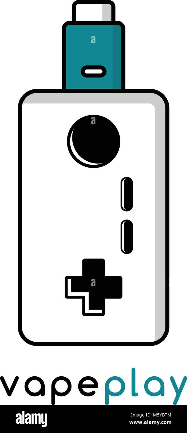 video game joystick console theme logo template vector Stock Vector ...