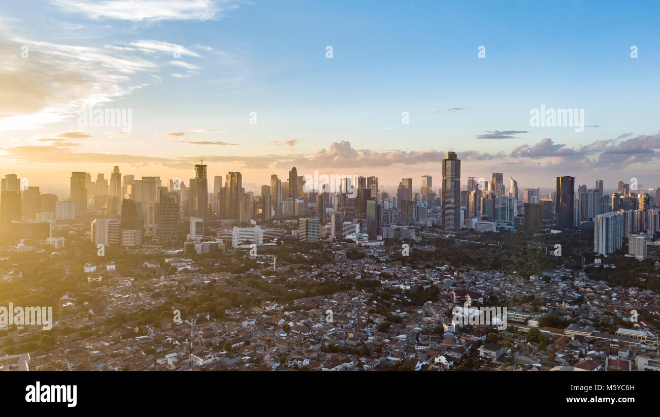 Jakarta aerial hi-res stock photography and images - Alamy
